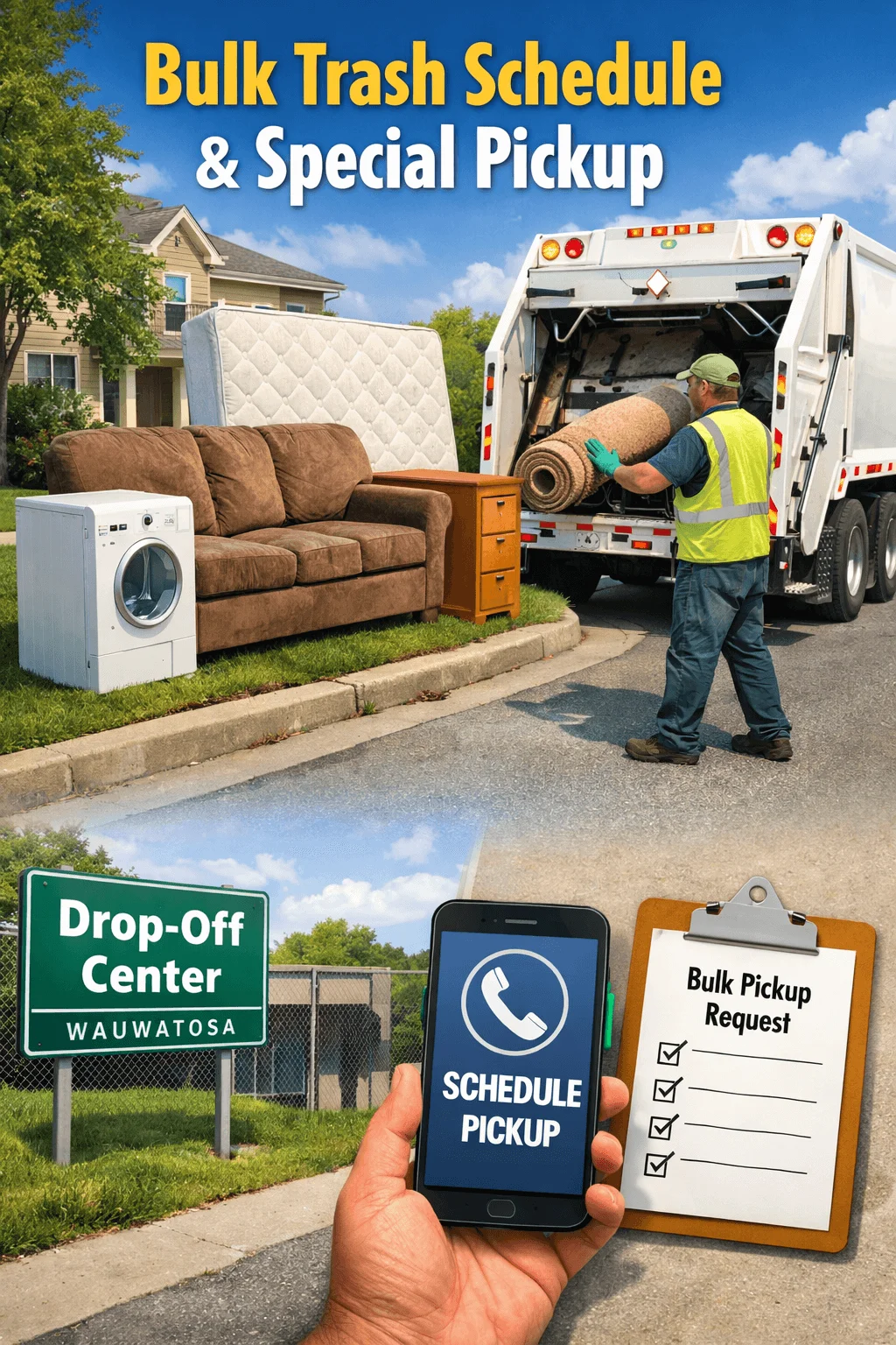 Wauwatosa Garbage Collection Schedule 2026 (Holidays, Recycling & bulk ...
